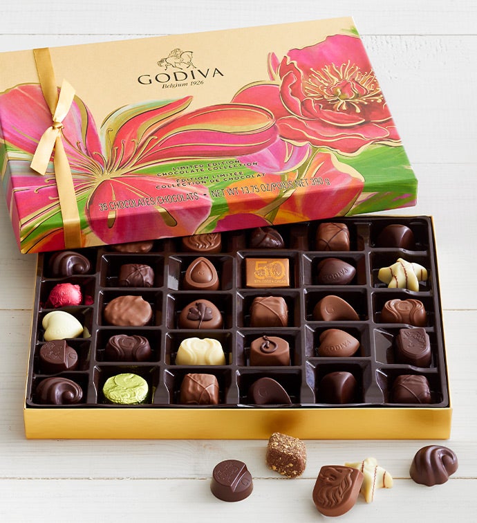 Godiva 36pc Spring Chocolates Gift Box | SimplyChocolate.com